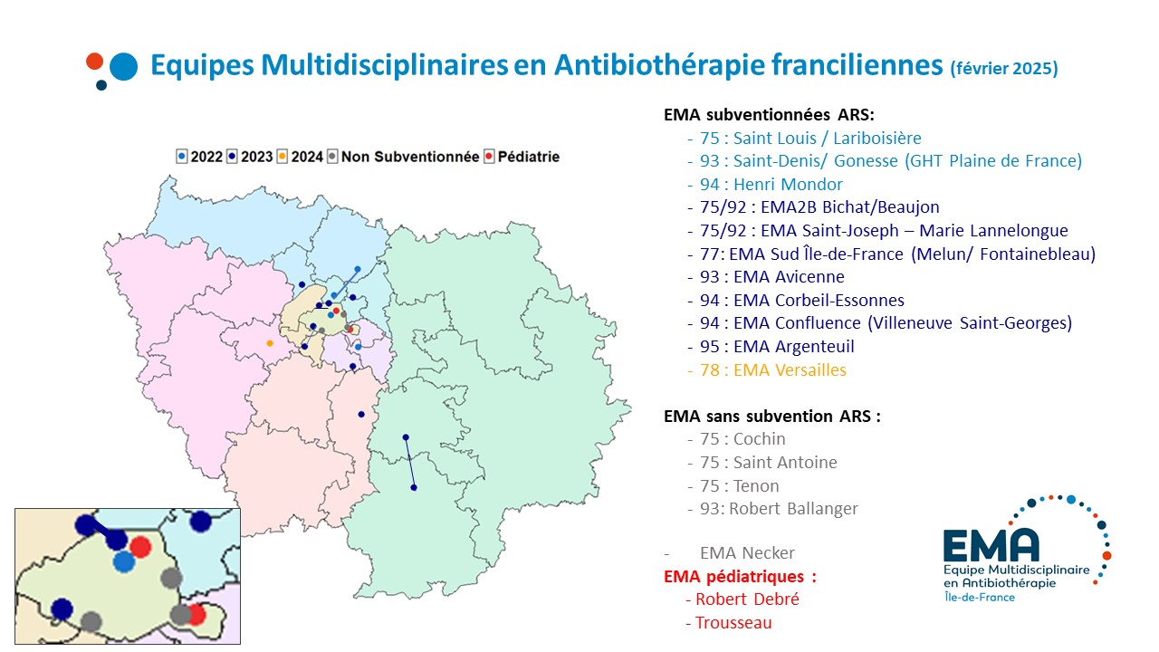 Liste des EMA franciliennes | Centre Régional en Antibiothérapie - Île ...