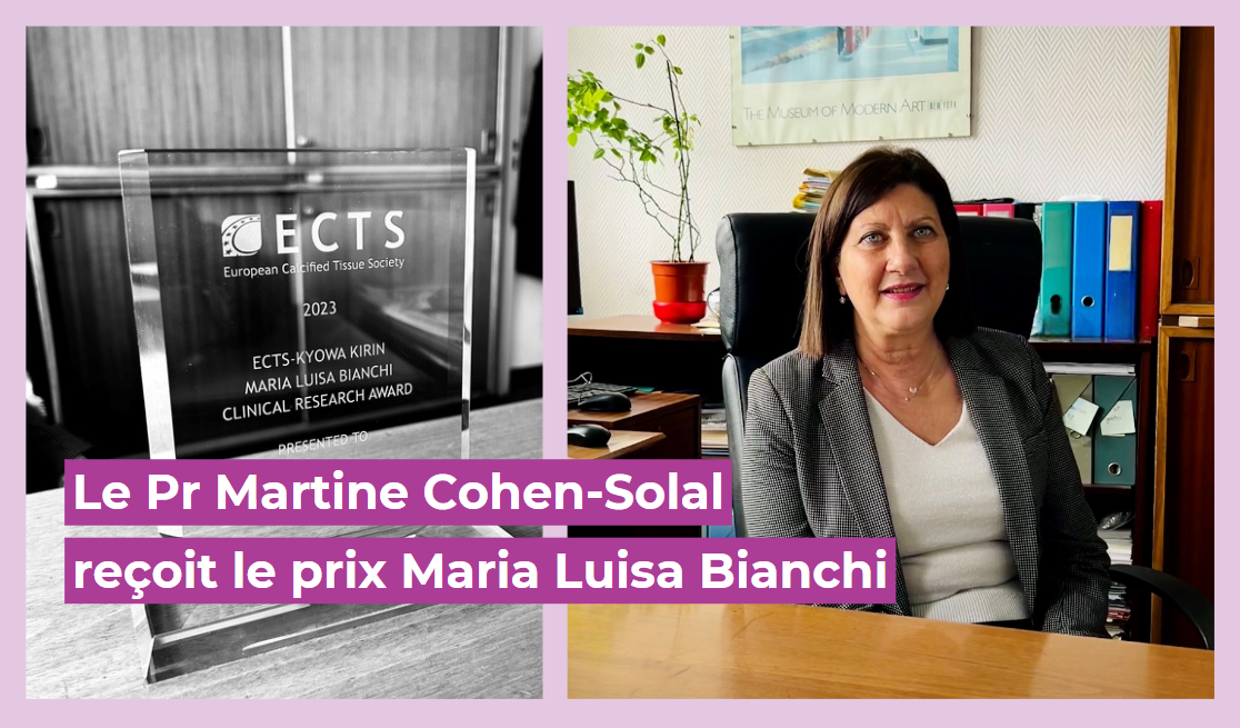 Le Pr Martine Cohen-Solal reçoit le prix Maria Luisa Bianchi pour ses ...