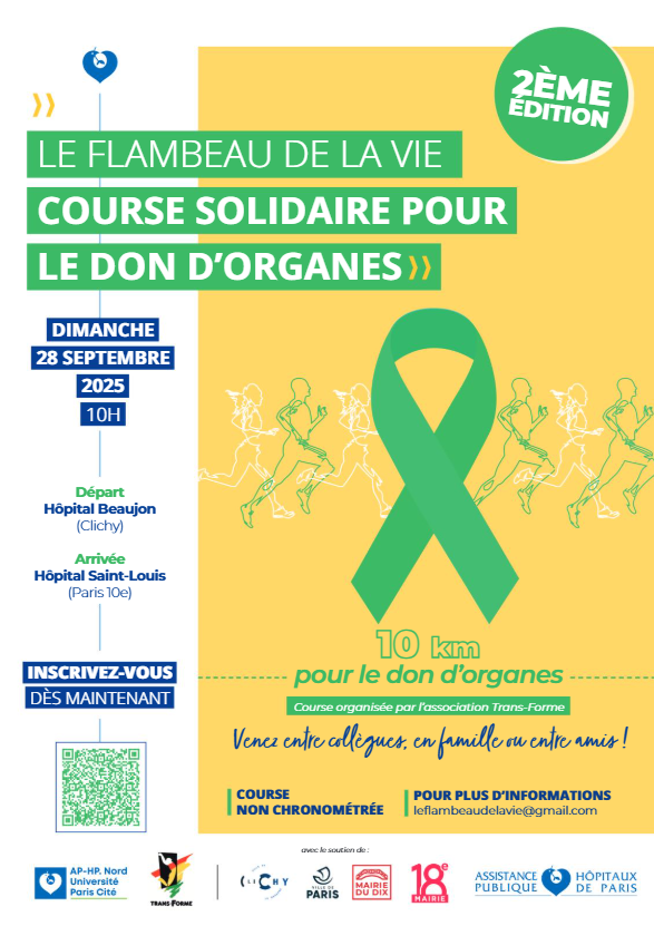 Le flambeau de la vie, 2e édition ! | Inscrivez-vous dès maintenant à la course solidaire pour ...